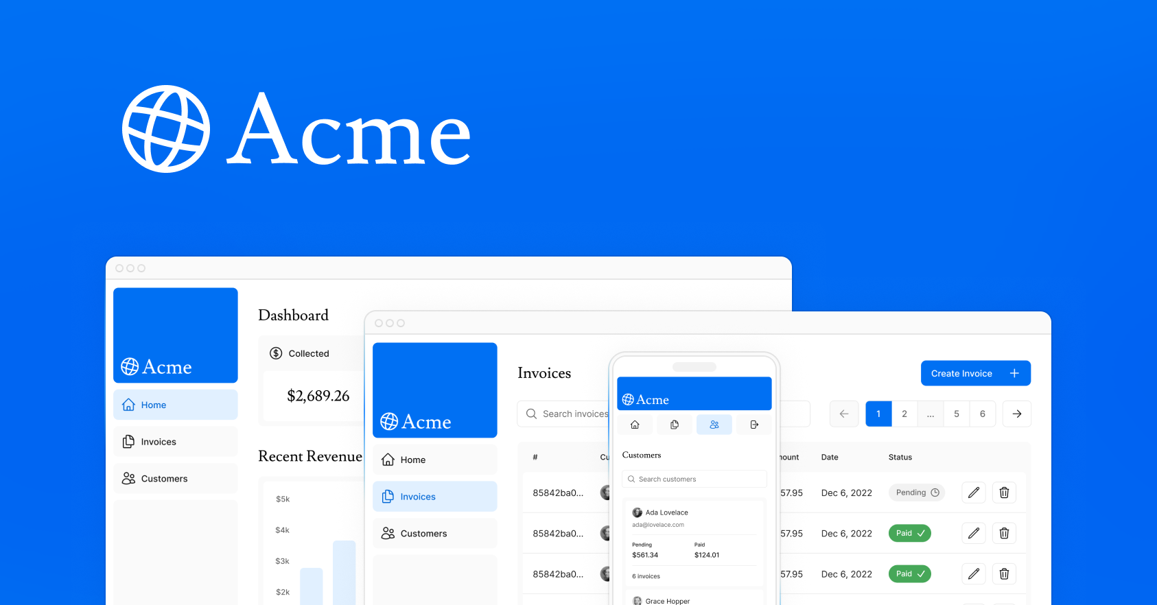 Acme Dashboard